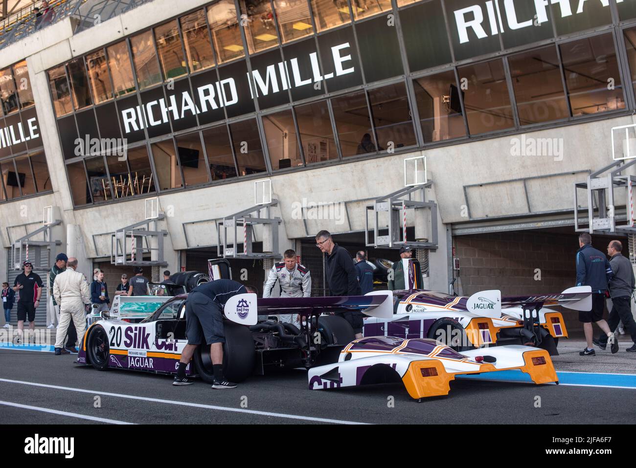 20 MINSHAW Jon (gbr), KEEN Phil (gbr), Jaguar XJR-9, action during the ...