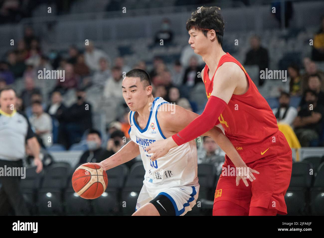 Melbourne, Australia. 01st July, 2022. Szu-Yao Sun (L) of Chinese ...