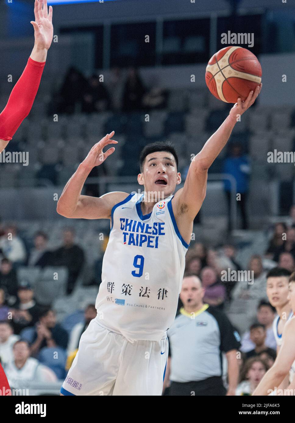 Melbourne, Australia. 01st July, 2022. Wei-Chieh Tang of Chinese Taipei ...
