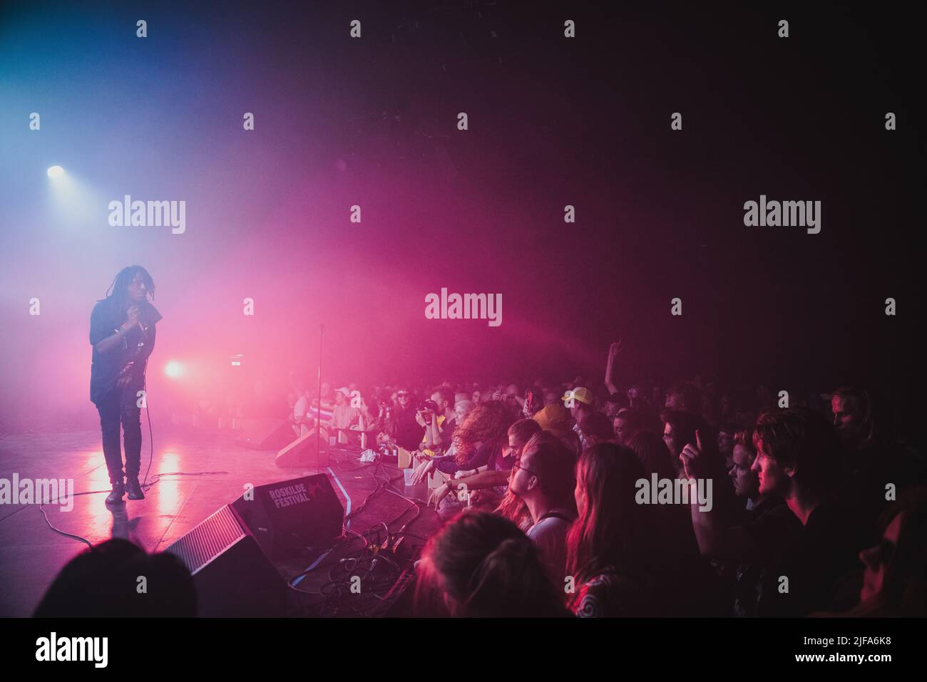 Roskilde, Denmark. 01st July, 2022. The Kenyan grindcore band Duma ...