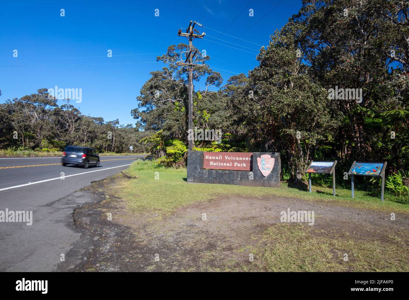 Volcano village big island hawaii hi-res stock photography and images ...