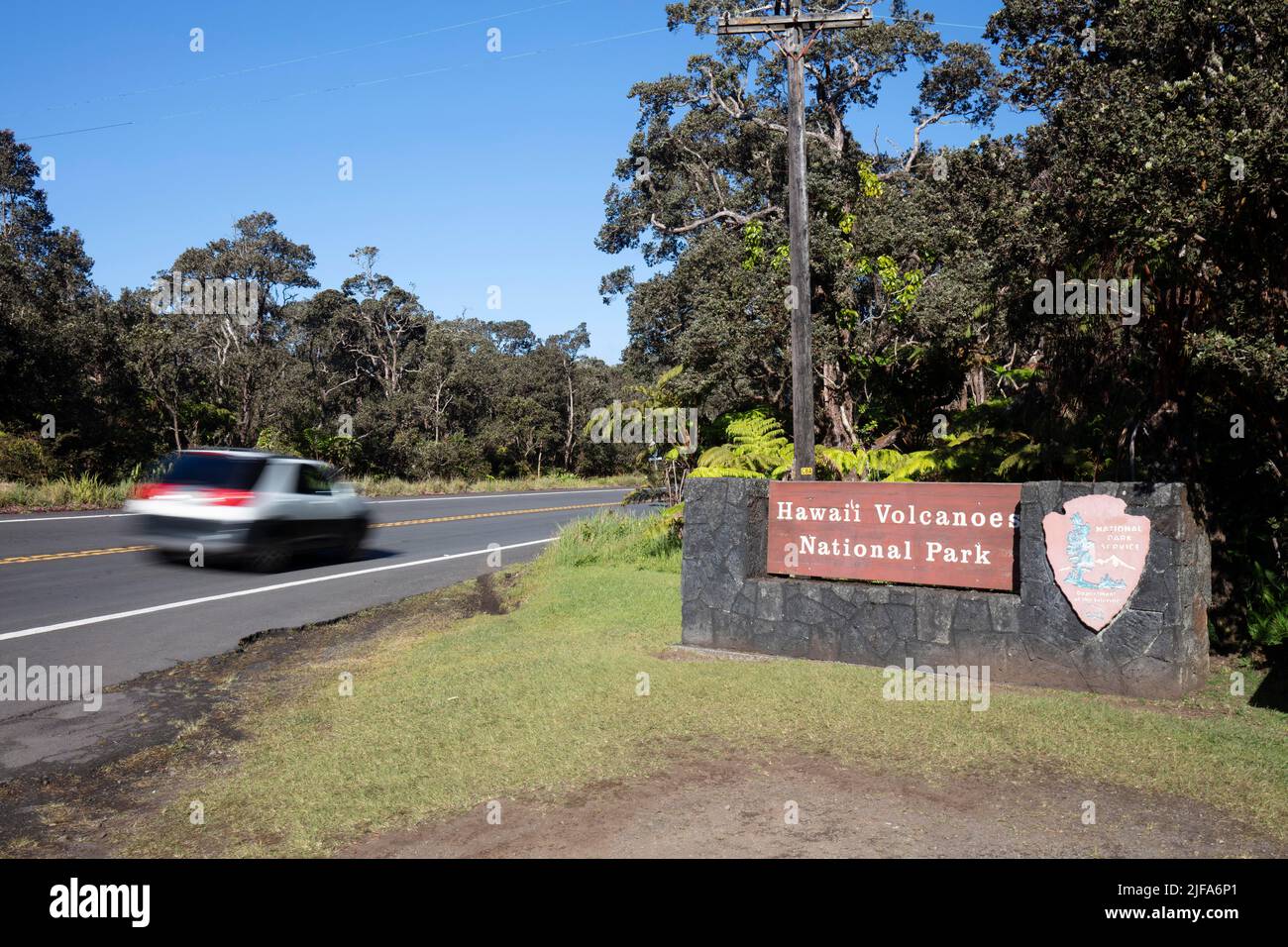 Volcano village big island hawaii hi-res stock photography and images ...