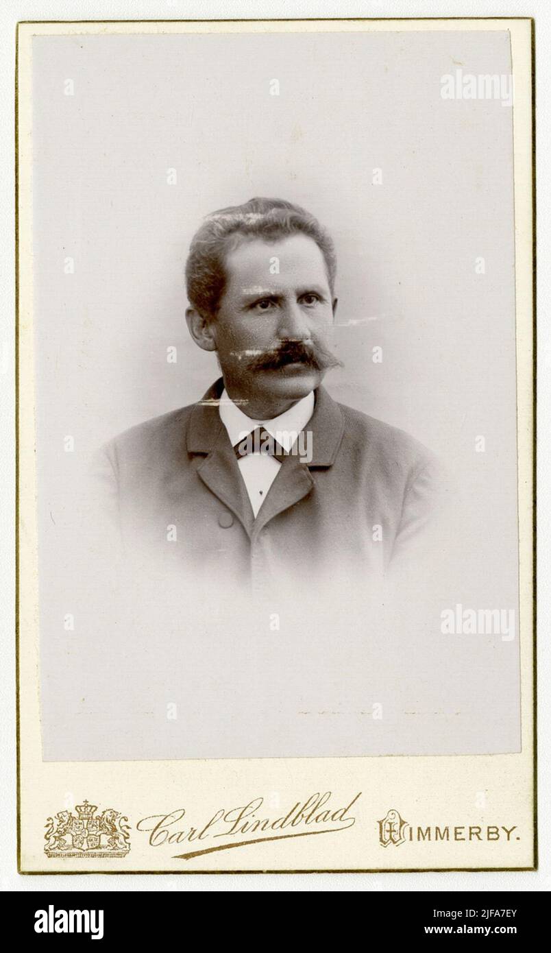 Portrait by Karl Johan Lind. Portrait by Karl Johan Lind. The ...