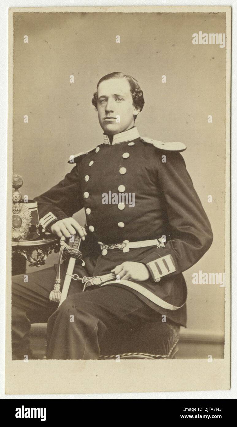 Portrait by Carl Magnus Victor Rehbinder, lieutenant at the Second Life ...