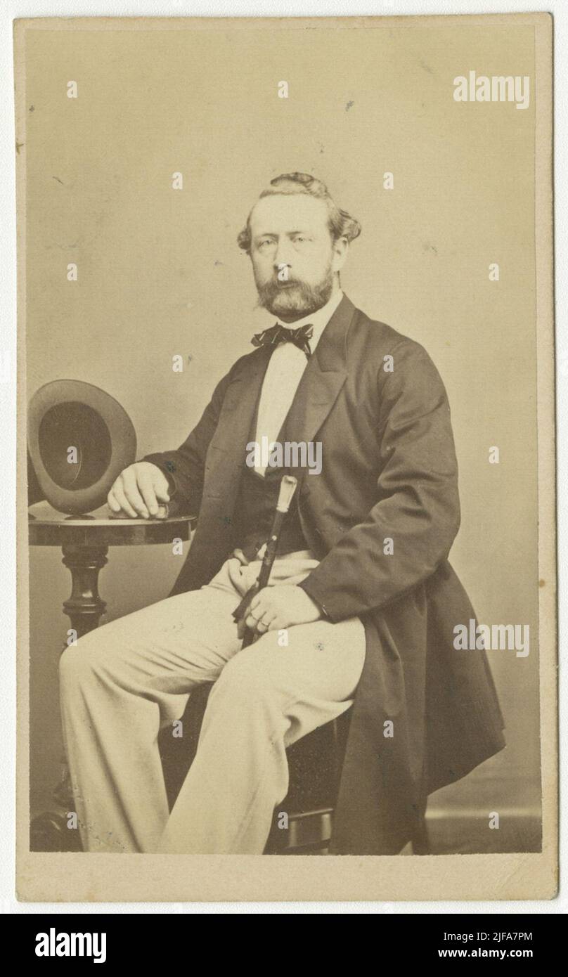 Portrait of Johan Julius Holm, officer at the Second Life Grenadier ...