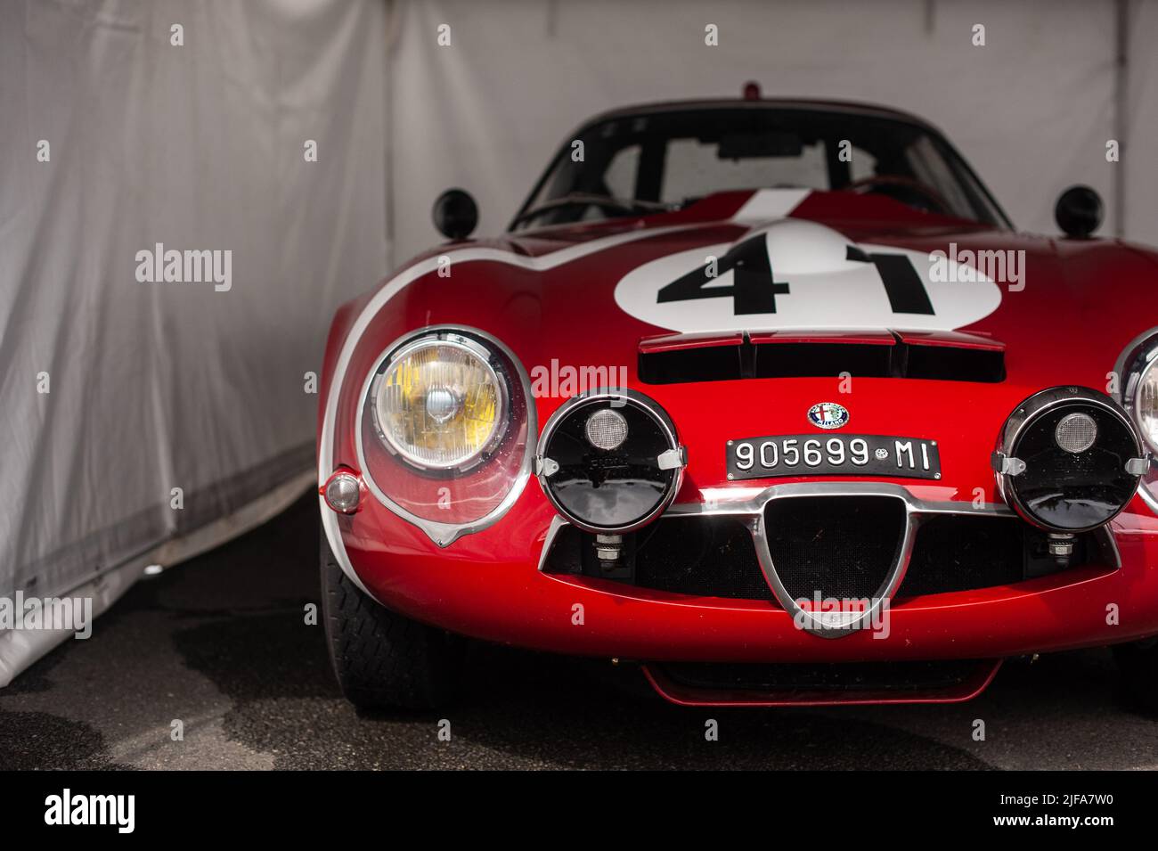 Alfa Romeo TZ2 during the Le Mans Classic 2022 from June 30 to July 3 ...