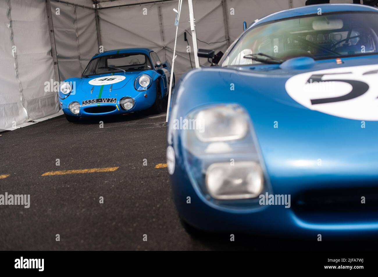 46 MCCULLOUGH (US), Alpine M64 / 1964 during the Le Mans Classic 2022 ...