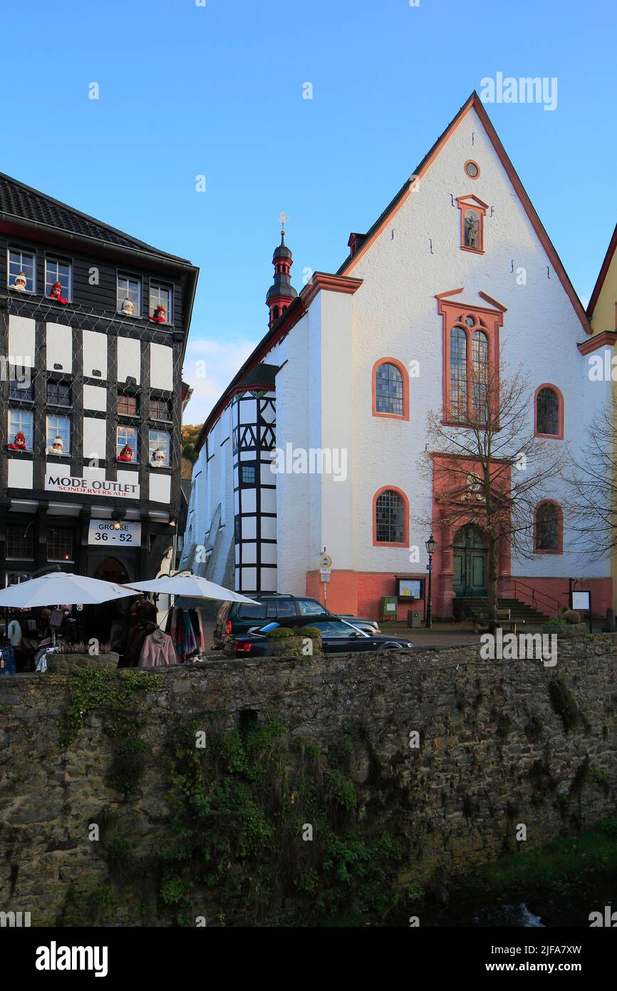 Jesuit Church, Bad Muenstereifel, Euskirchen District, North Rhine ...