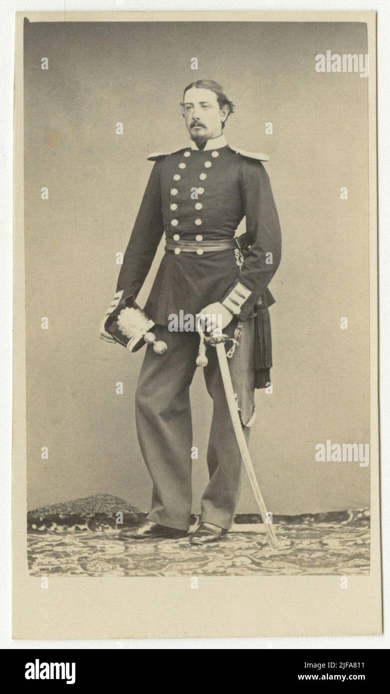 Portrait by Johan Magnus Edvard Fornell, lieutenant at the Second Life ...
