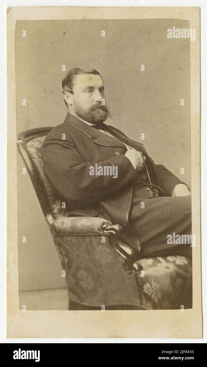 Portrait of Svante Gustaf Hjertstedt, major at the Second Life ...