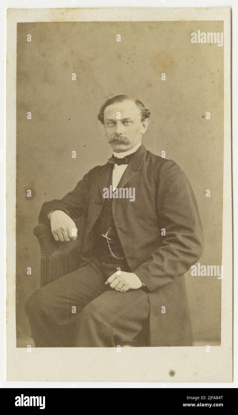 Portrait of Carl Wilhelm Alexander Ludvig De Geer, captain of the ...