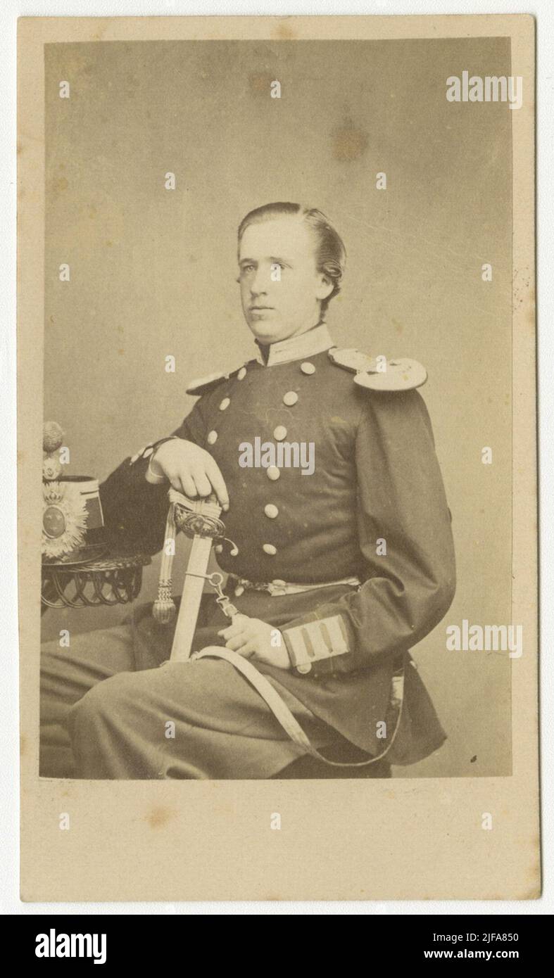 Portrait by Carl Magnus Victor Rehbinder, lieutenant at the Second Life ...
