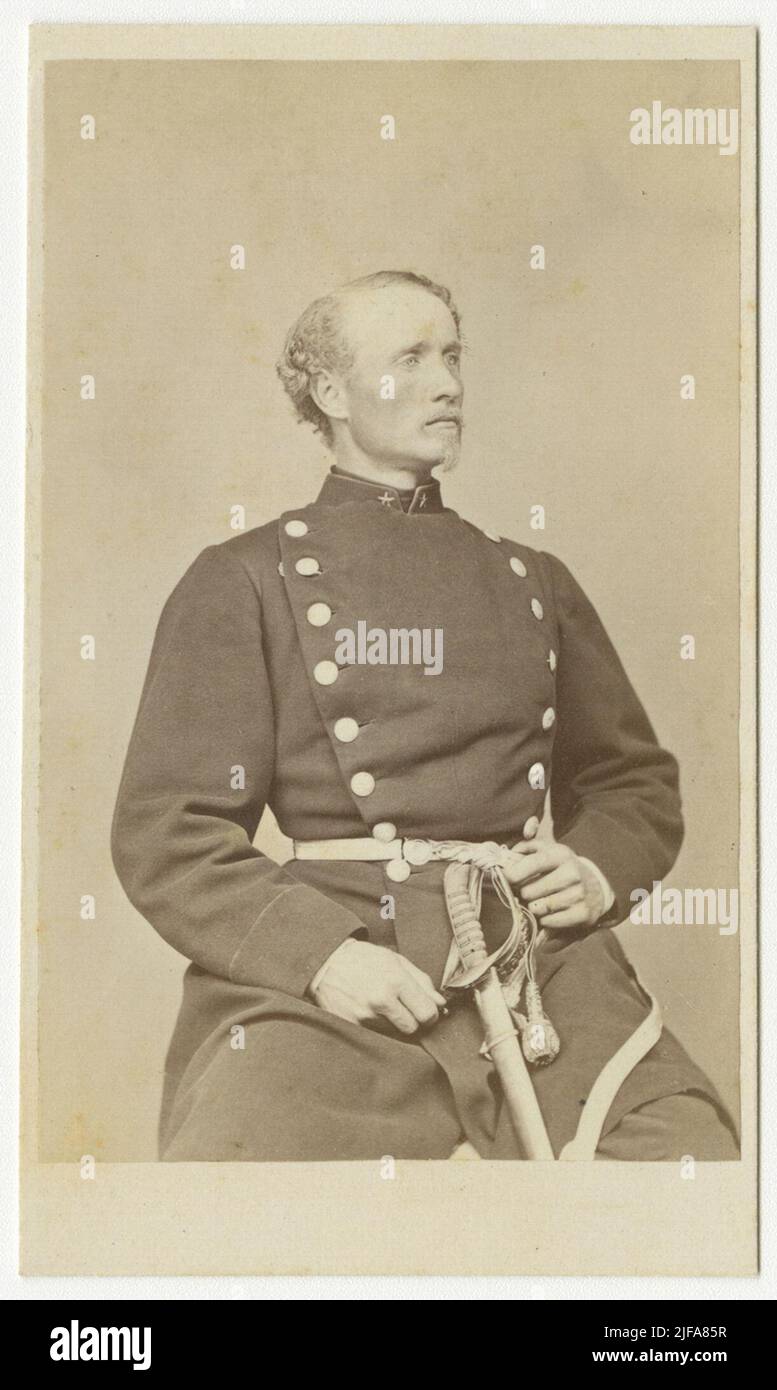 Portrait by Johan Eugéne Lindhé, lieutenant at the Second Life ...