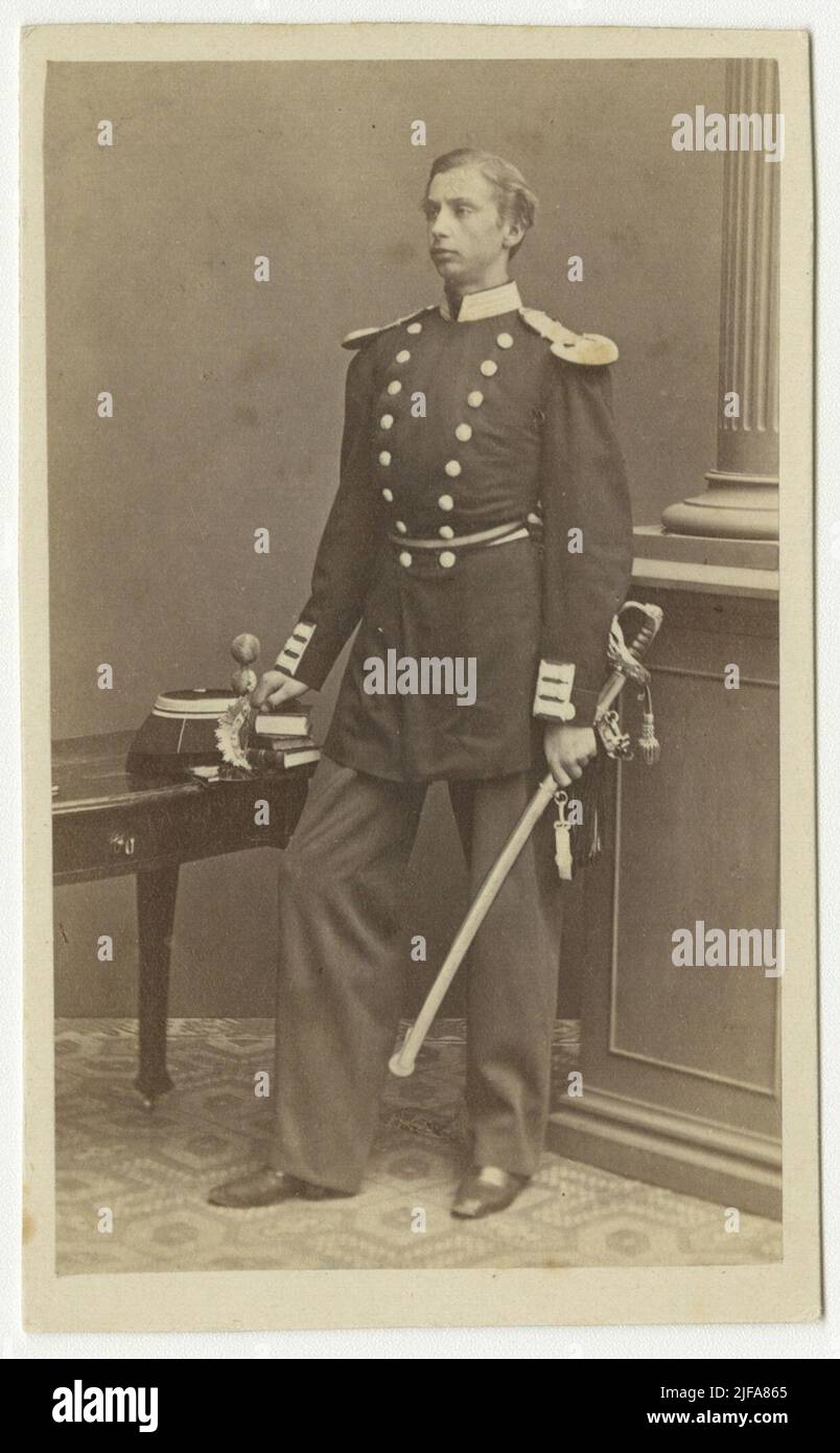 Portrait by Johan Gotthard August Forssbeck, lieutenant at the Second ...