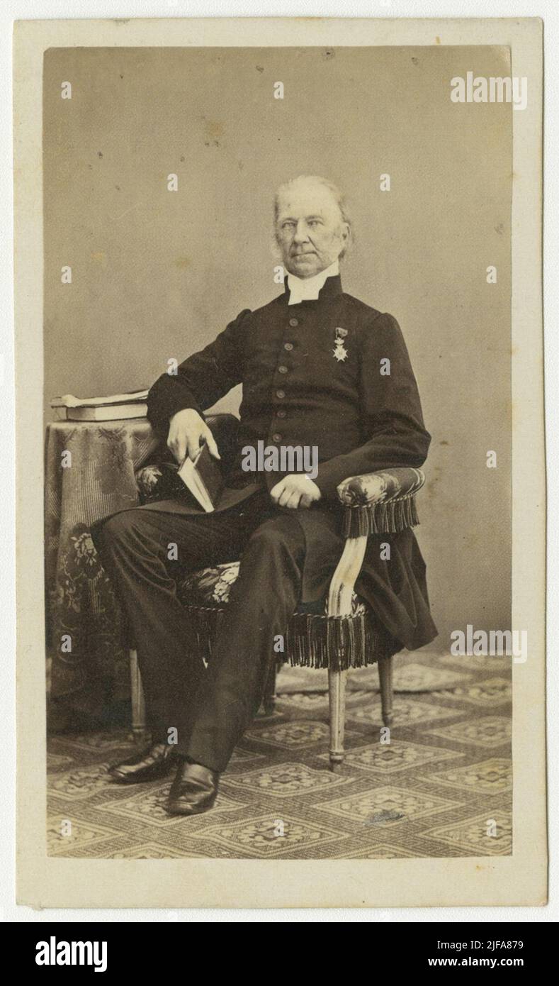 Portrait of Nils Samuel Loenbom, regiment pastor at the Second Life ...