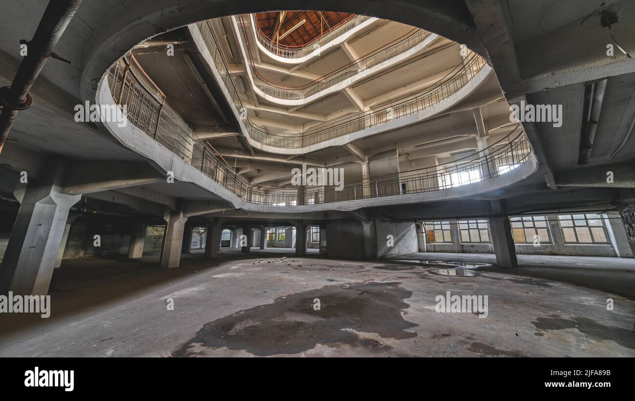 Gallery, Abandoned Warehouse, KHD, Cologne, North Rhine-Westphalia ...