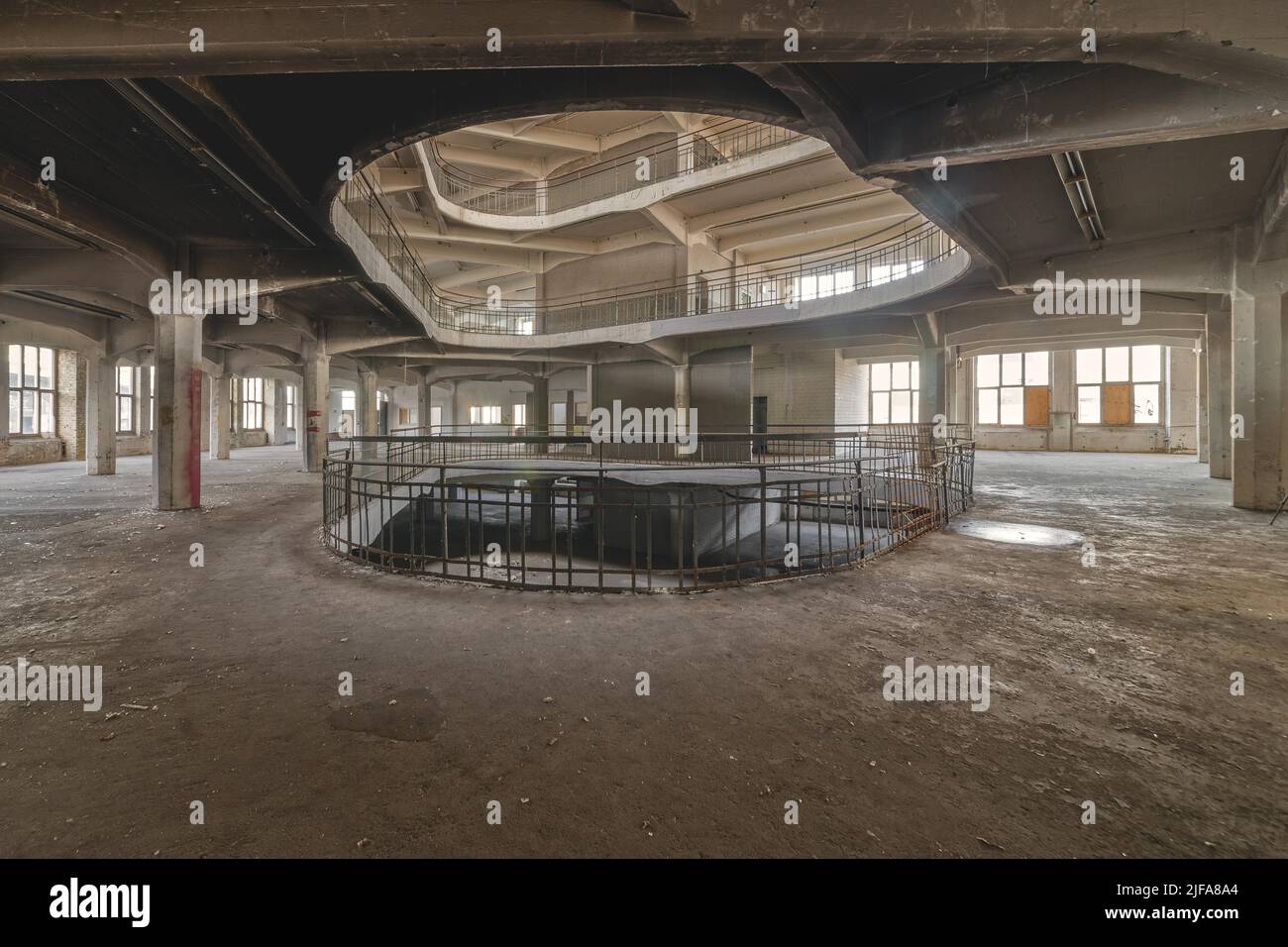 Gallery, Abandoned Warehouse, KHD, Cologne, North Rhine-Westphalia ...