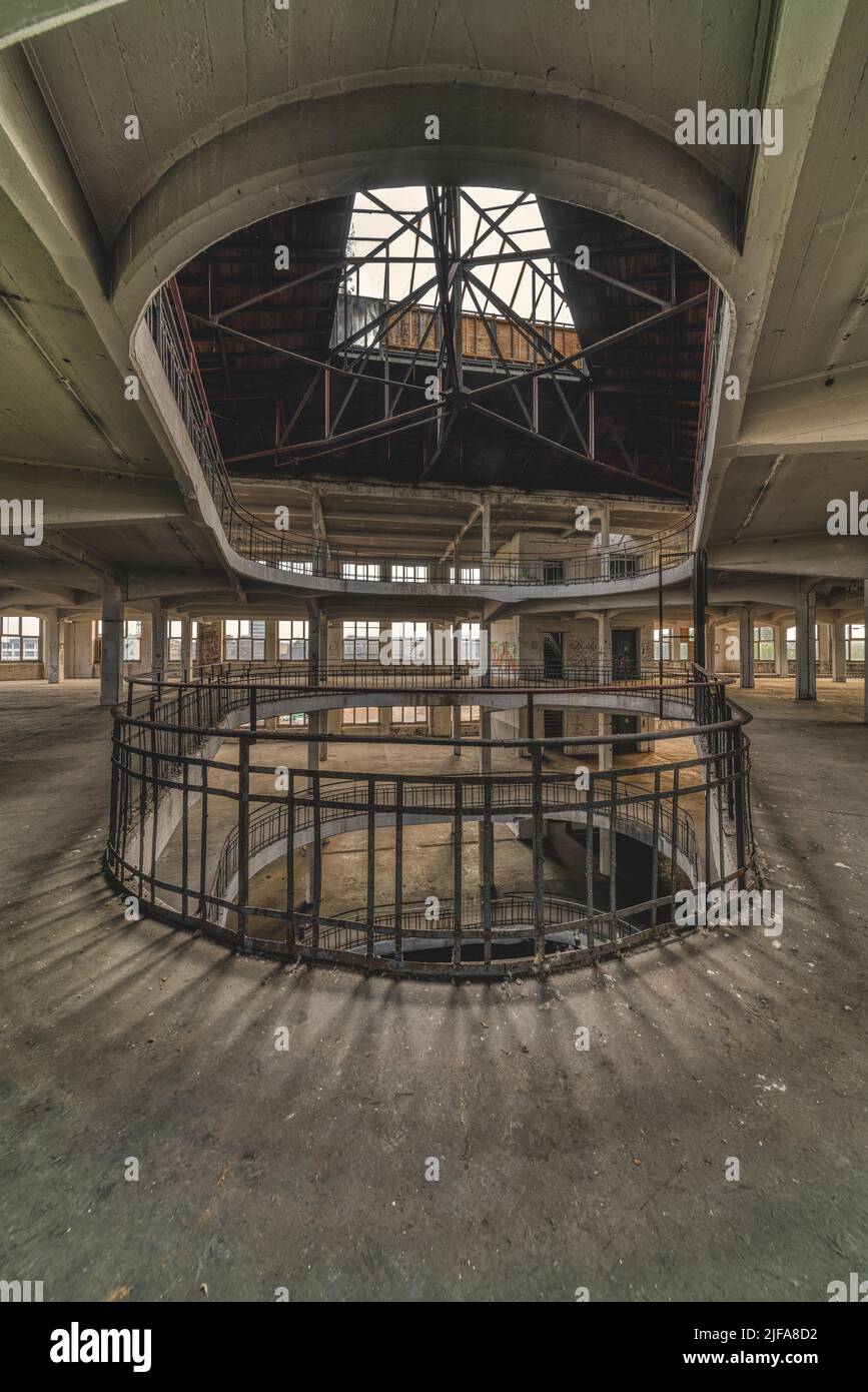 Gallery, Abandoned Warehouse, KHD, Cologne, North Rhine-Westphalia ...