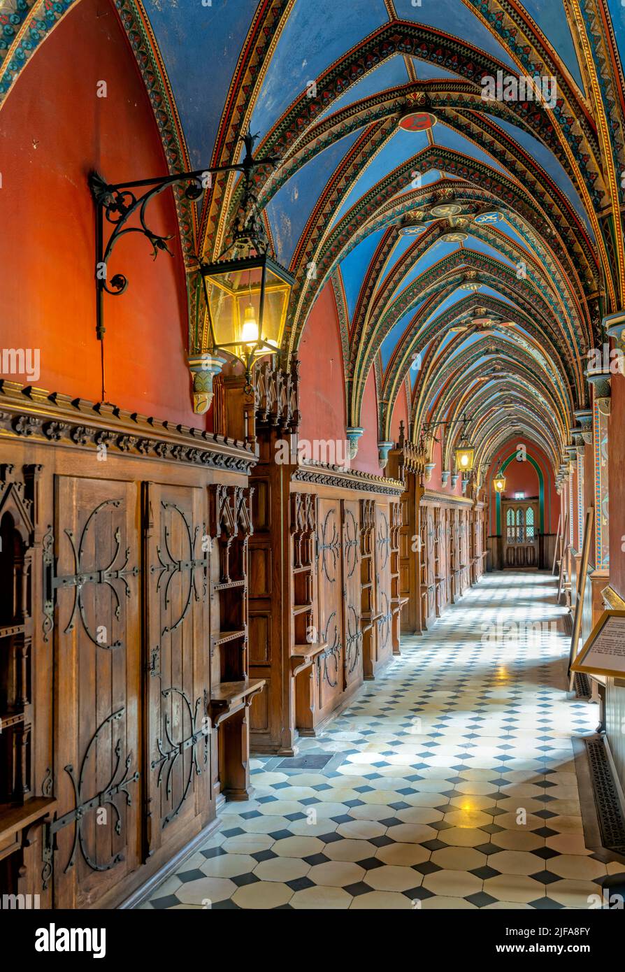 Medieval Castle Corridor