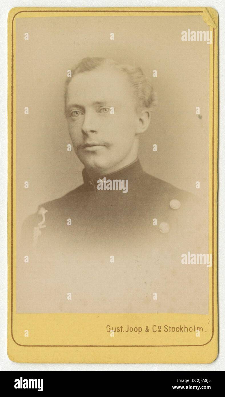 Portrait by Carl Harald Åkerstein, lieutenant at Skaraborg's regiment ...