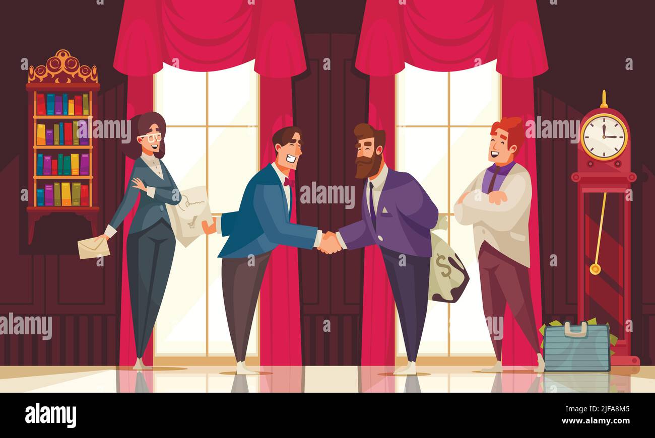 Commercial corruption money laundering payment of bribes in envelopes ...