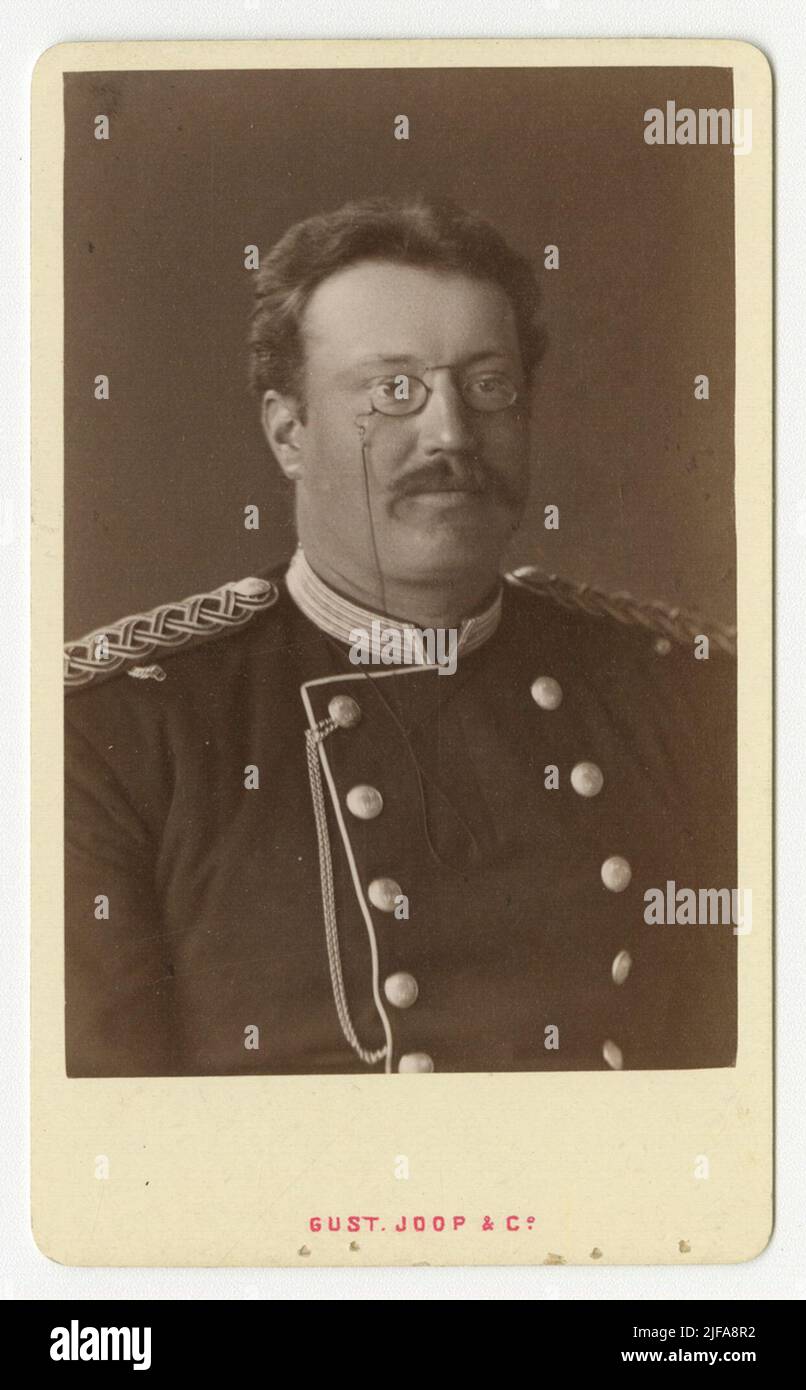 Portrait of August Torsten Sigurd Ehrenborg, Lieutenant at the First ...