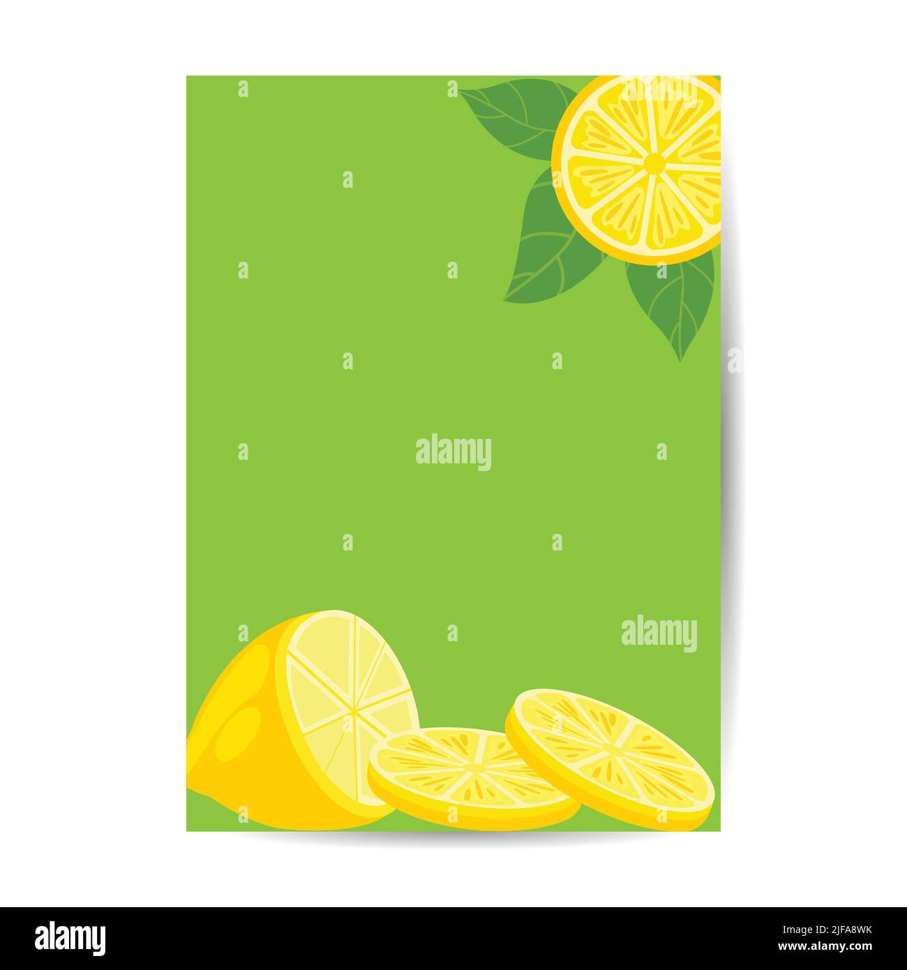 Lemon, lime and orange - colorful, creative and abstract background ...