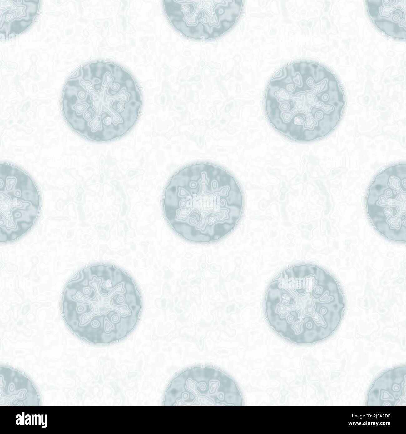 Soft ice blue snow flake pattern background. Simple minimal frosty blur ...