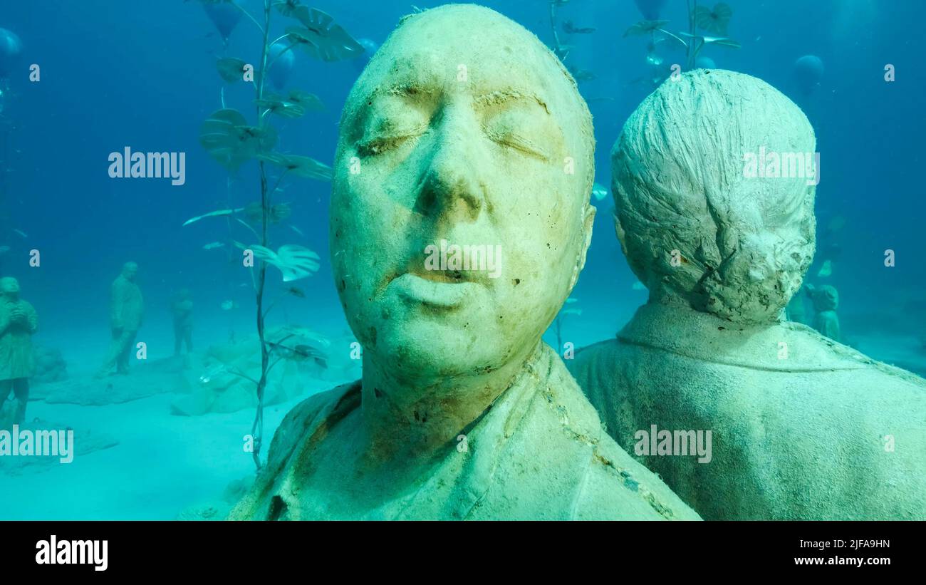 Museum of Underwater Sculpture Ayia Napa (MUSAN) . Art work sculptor ...