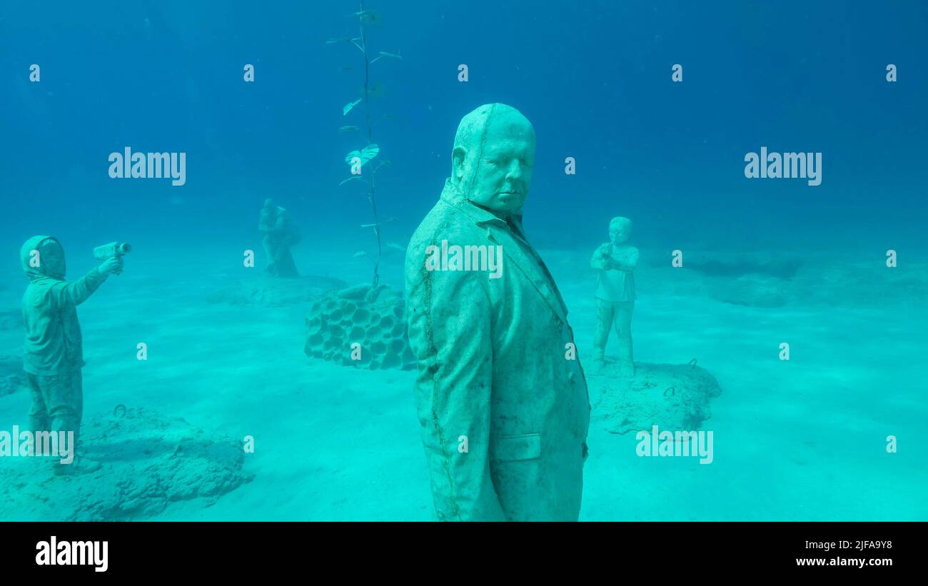 Museum of Underwater Sculpture Ayia Napa (MUSAN) . Art work sculptor ...