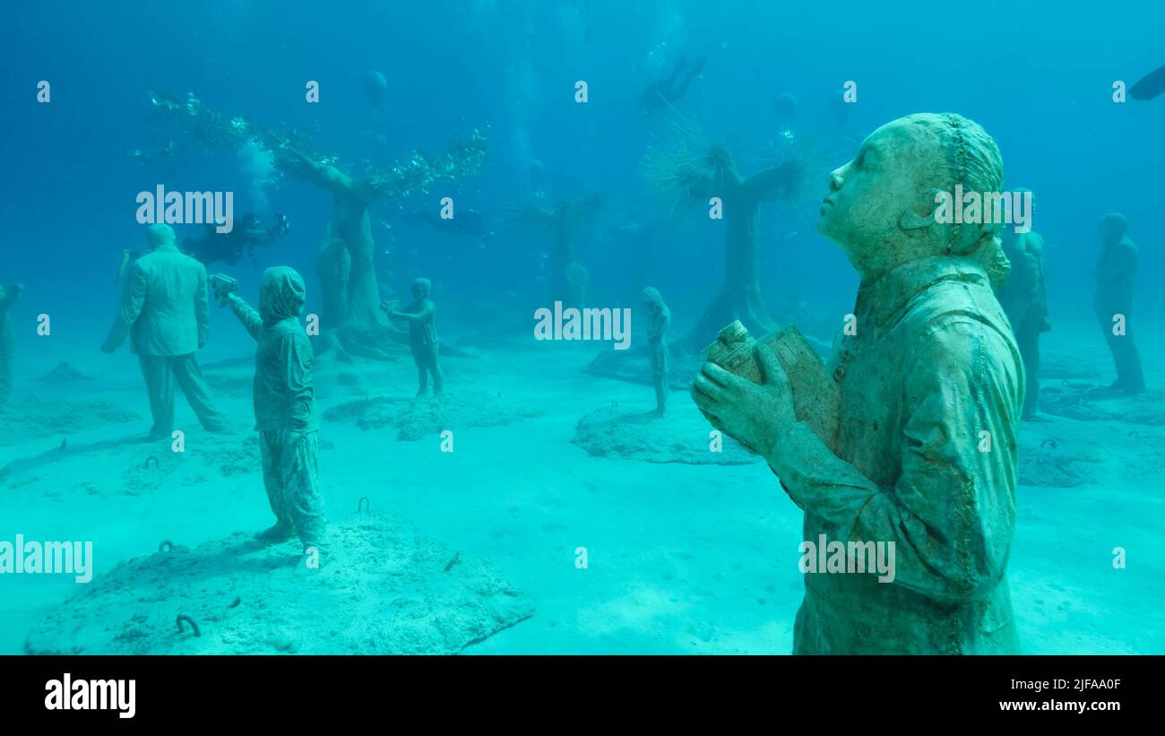 Museum of Underwater Sculpture Ayia Napa (MUSAN) . Art work sculptor ...