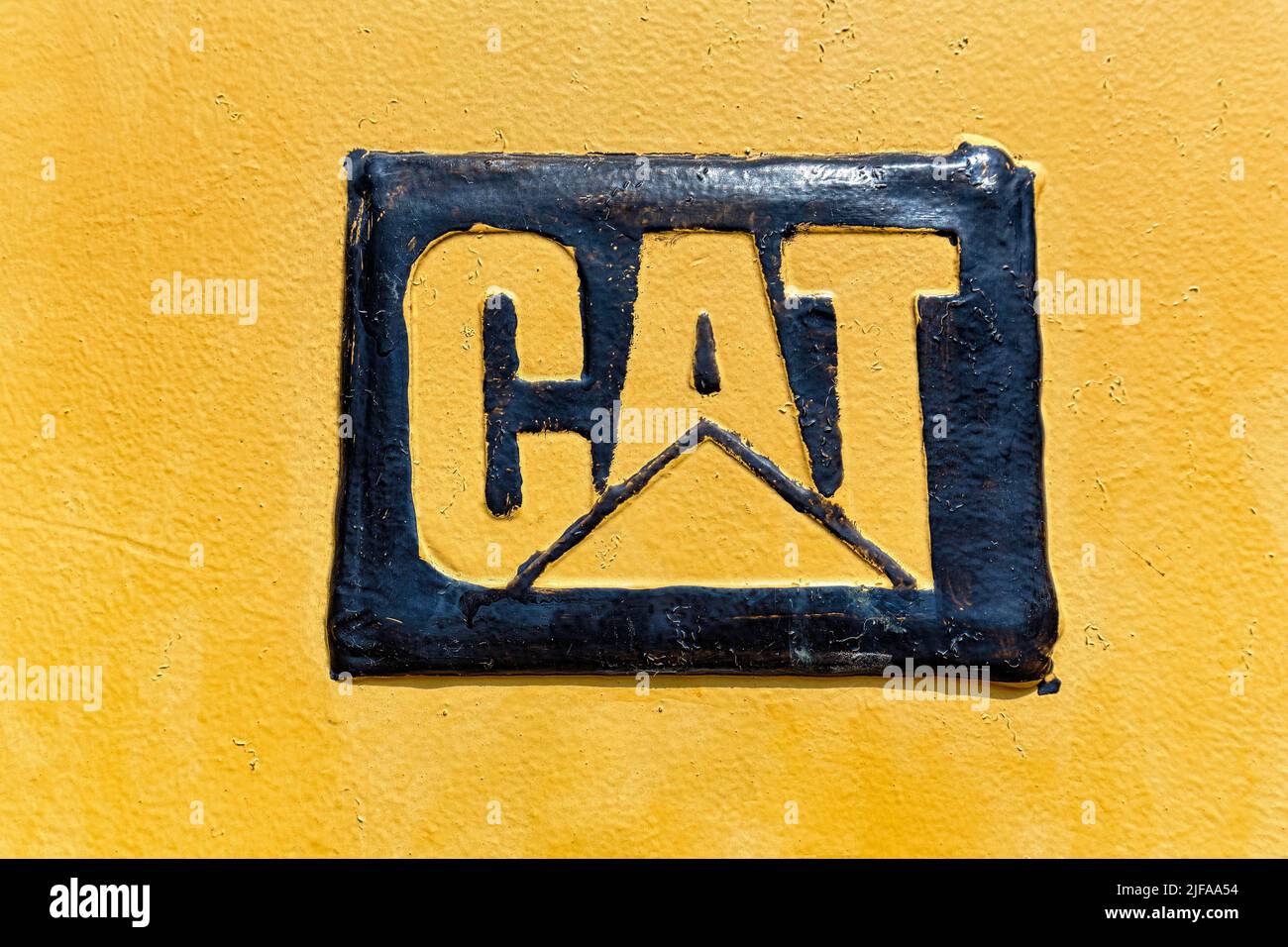 Caterpillar logo hi-res stock photography and images - Alamy