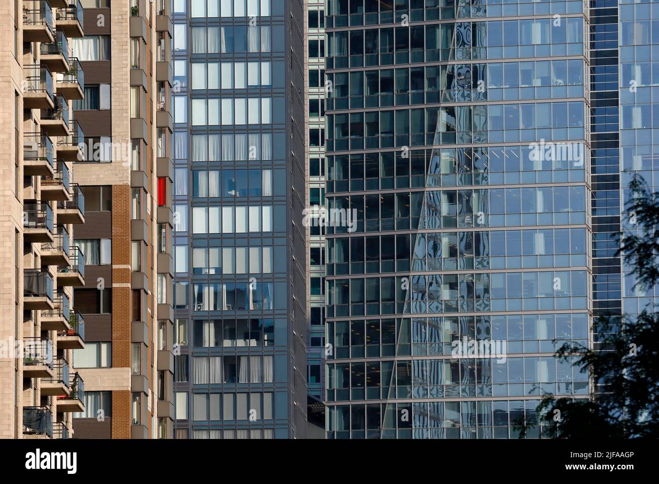 Architecture, modern building, Montreal, Province of Quebec, Canada ...