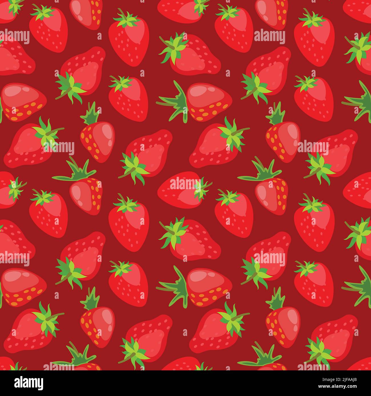 Strawberries seamless pattern background. Seamless pattern texture ...