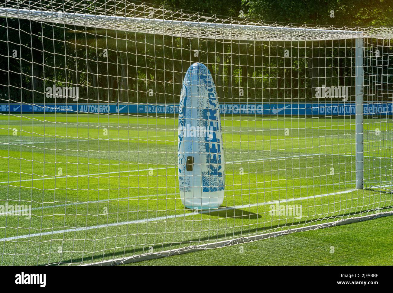 Plastic football ball hi-res stock photography and images - Alamy