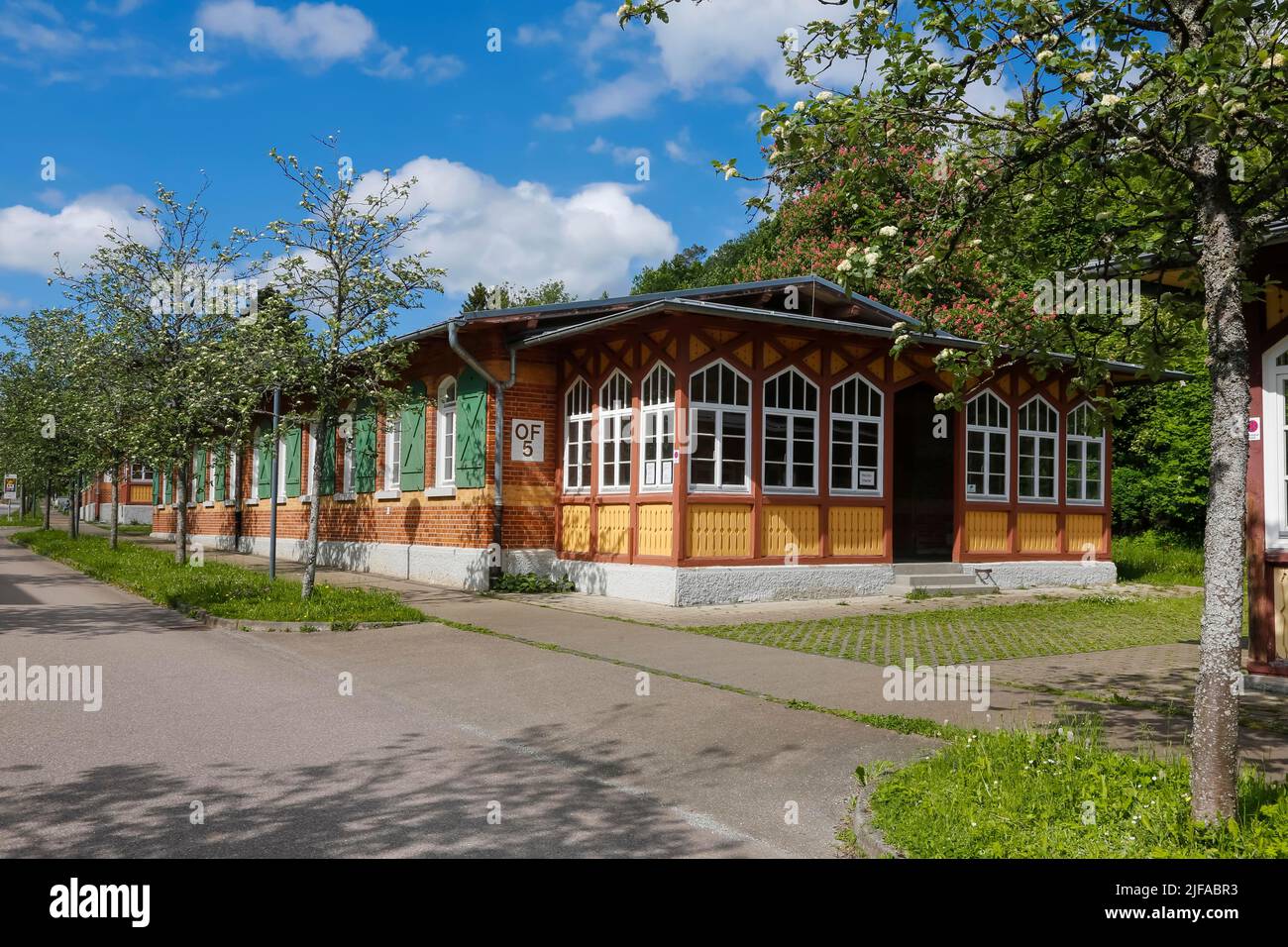 Albut, Altes Lager, part of the former military training area ...