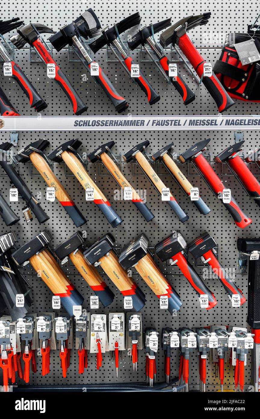 Hammers store hi-res stock photography and images - Alamy