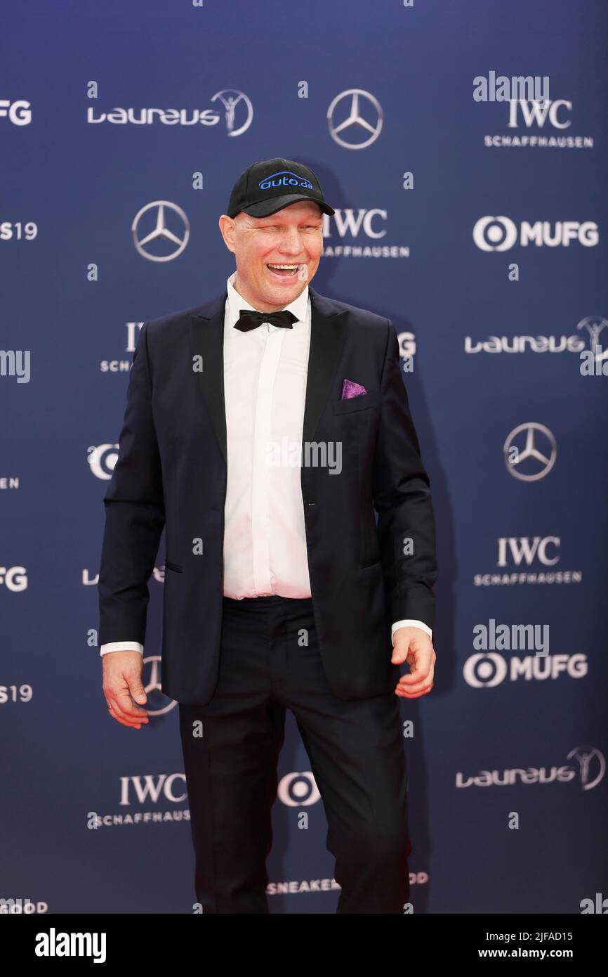 Axel Schulz, former boxer, Red Carpet, Laureus World Sports Awards 2019 ...