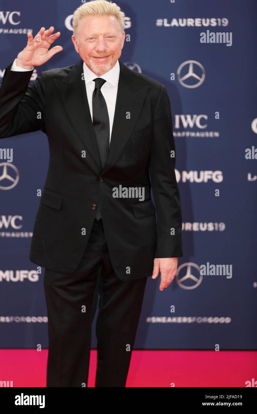 Edwin Moses, former hurdler, Red Carpet, Laureus World Sports Awards ...