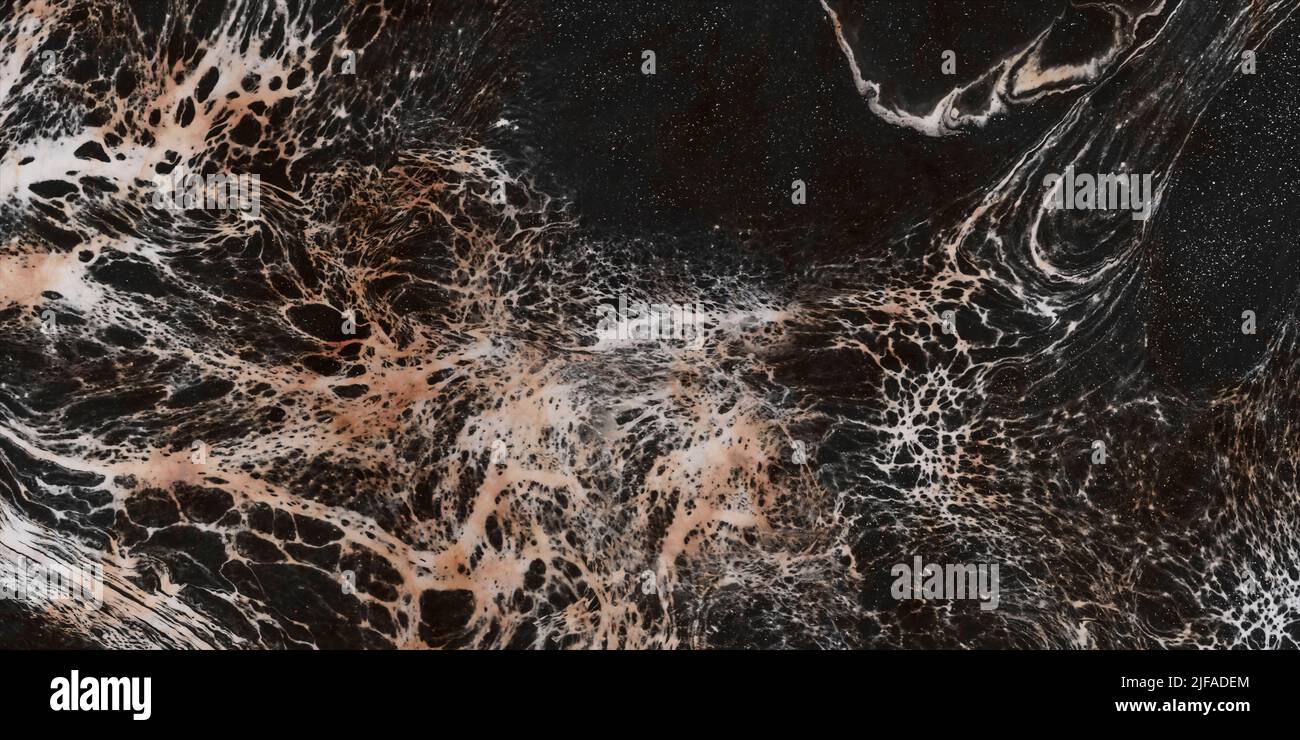 black marble stone texture Stock Photo - Alamy