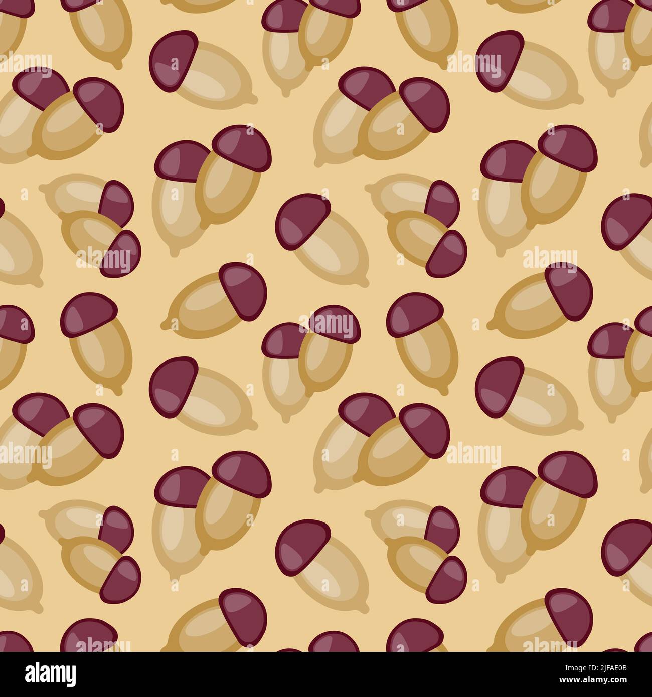 Vector hand-drawn color children seamless repeating pattern with cute ...