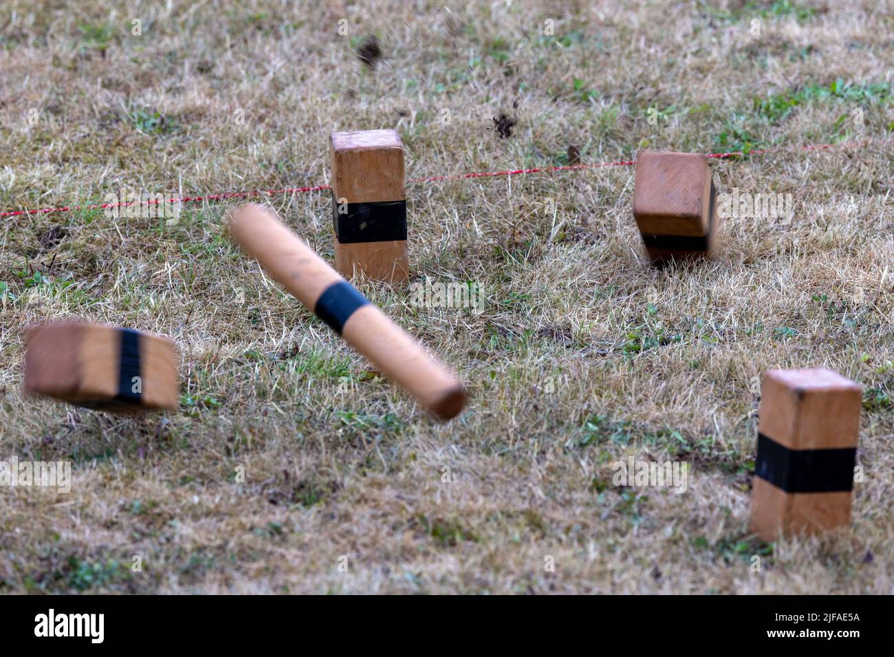 Knocked over blocks hi-res stock photography and images - Alamy