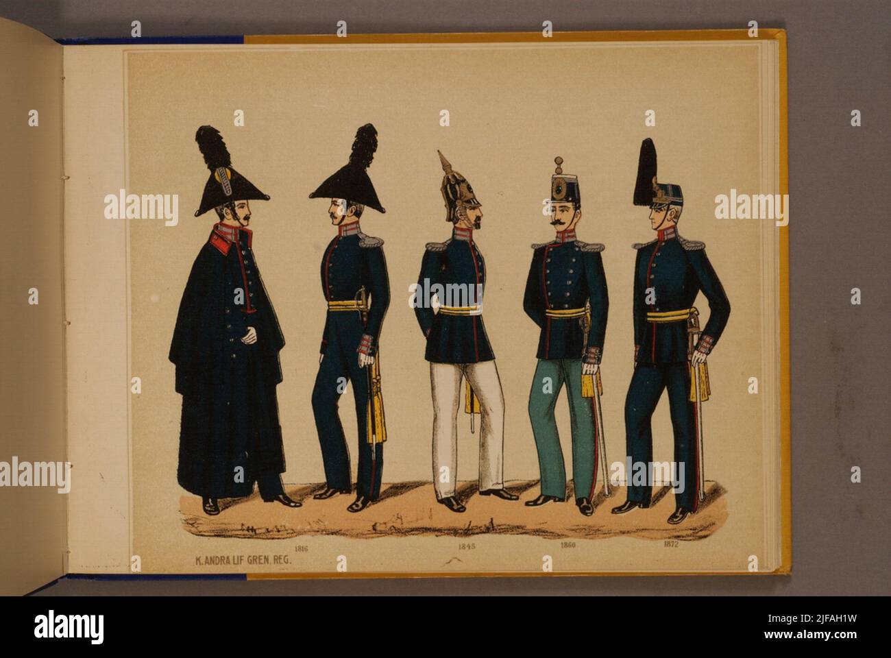 President in color pressure with uniform for the Second Life Grenadier ...