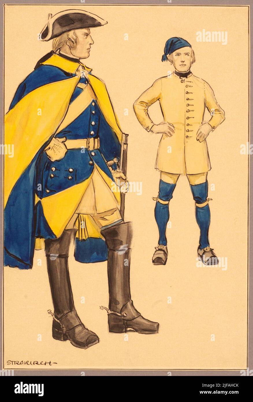 Swedish army cavalry infantry regiment hi-res stock photography and ...