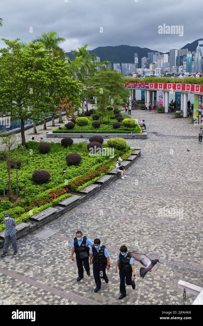 Chinese police officers patrolling hi-res stock photography and images ...