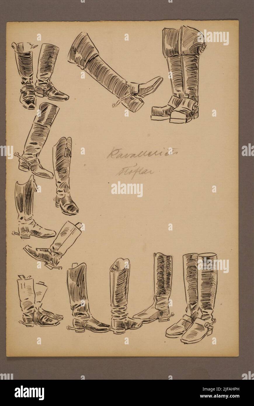 Cavalry boots hi-res stock photography and images - Alamy