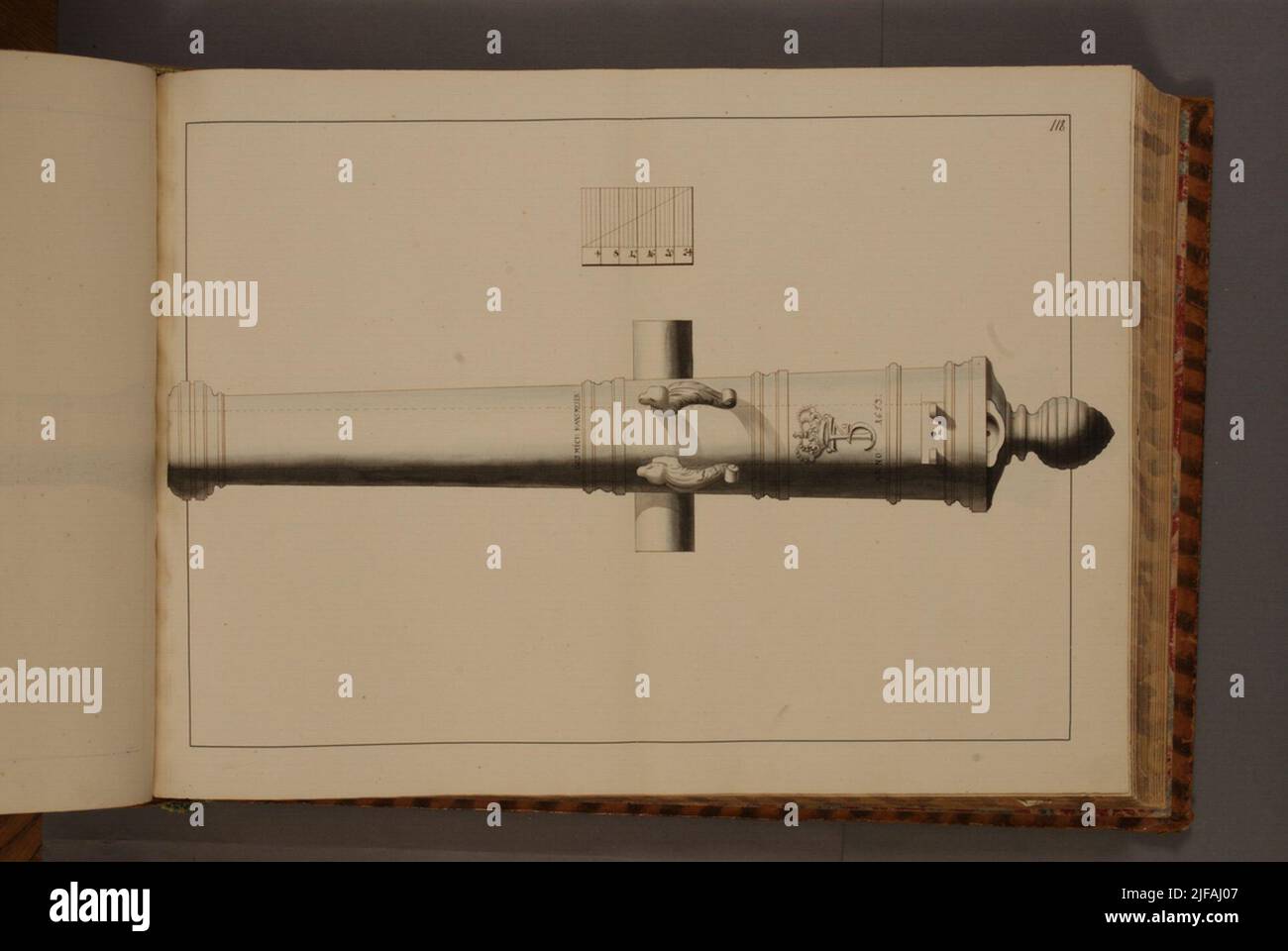 Department depicting Danish trophy with Frederik III's weapons ...
