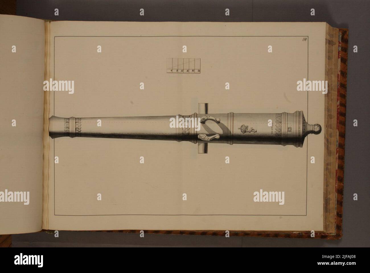 Department depicting Danish trophy with Frederik III's weapons ...