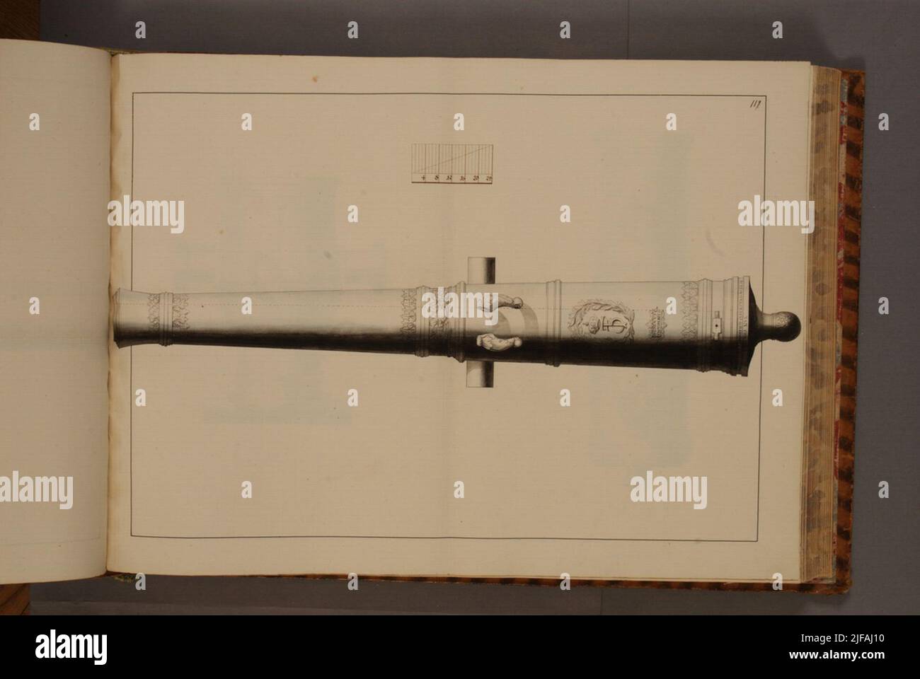 Department depicting Danish trophy with Frederik III's weapons ...