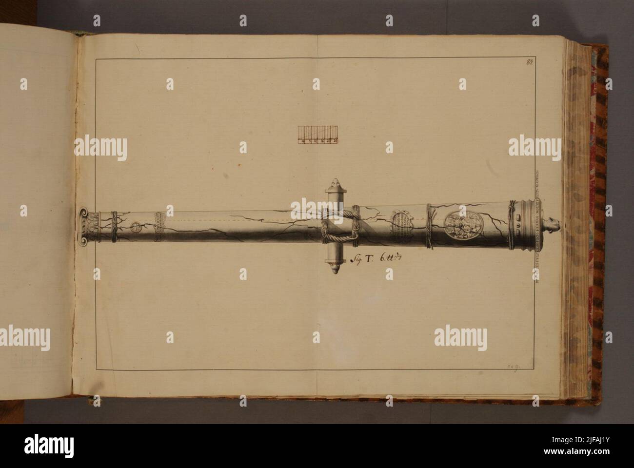 Department depicting Polish trophy with Nicolaus Christopher Radzevill ...